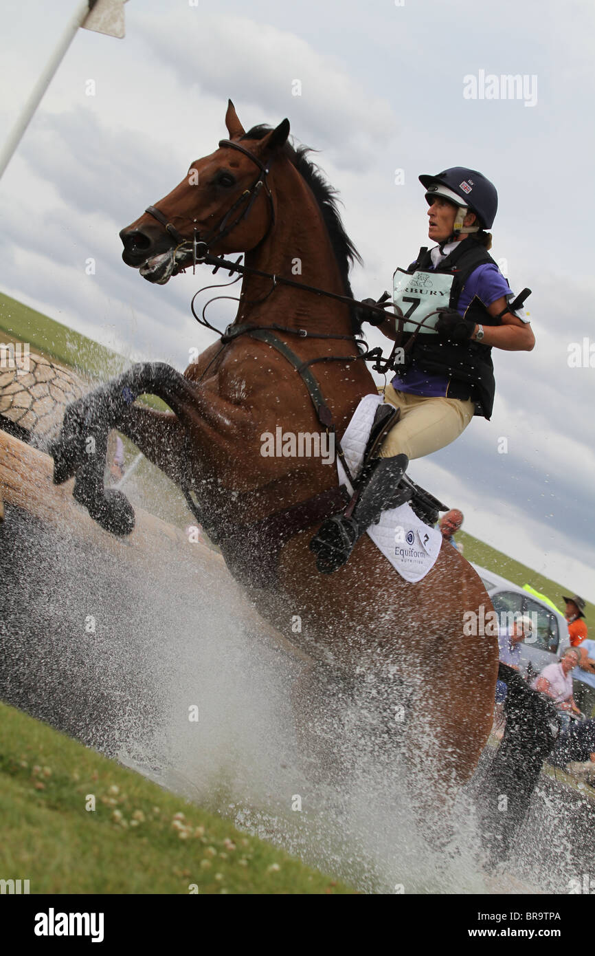 Daisy Berkeley at Barbury Castle 2010 Stock Photo - Alamy