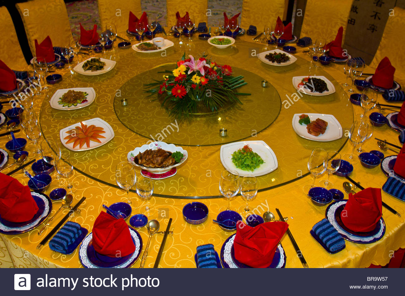 Chinese Table Setting Stock Photos & Chinese Table Setting Stock Images ...