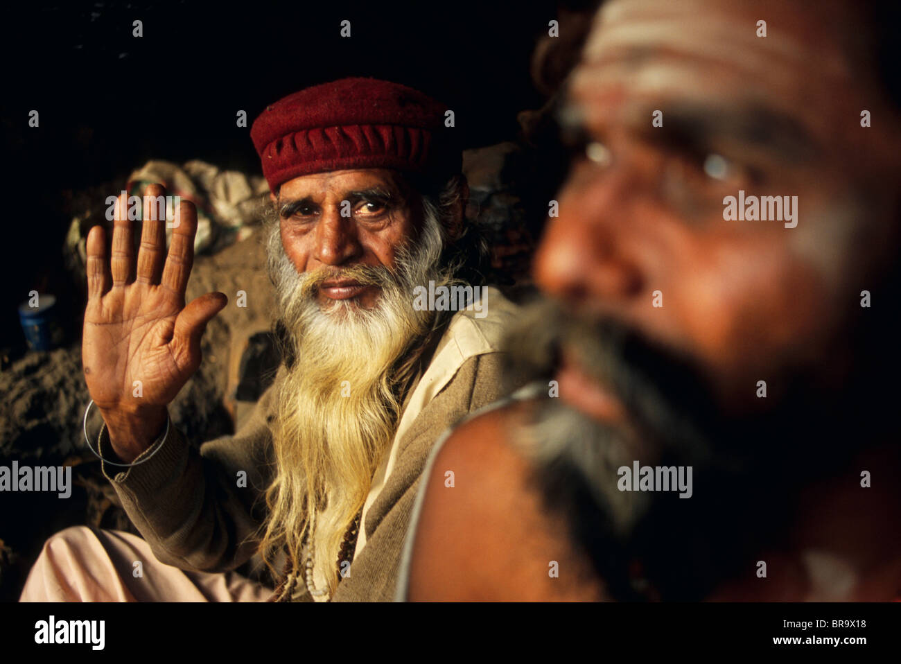 Sadhu hand hi-res stock photography and images - Alamy