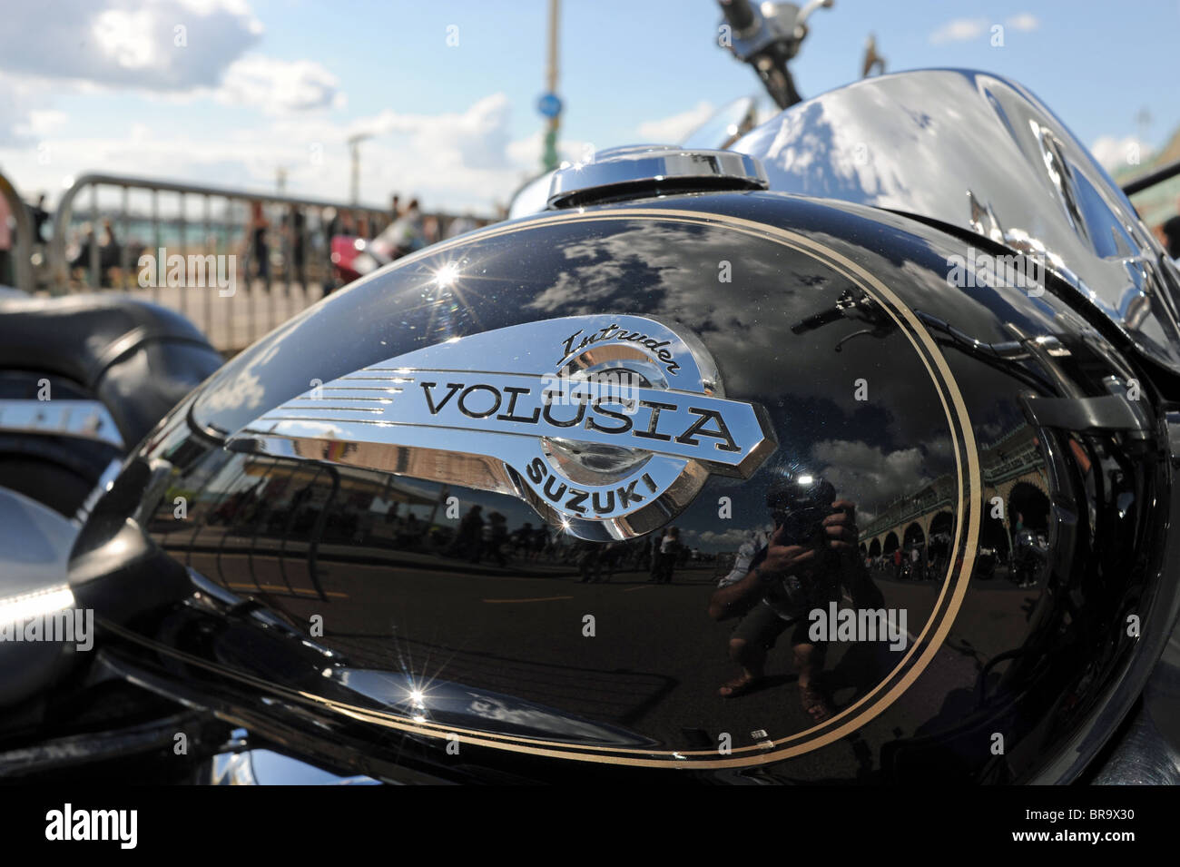 Volusia Suzuki Intruder motorcycle at The Ace Cafe Reunion meeting for ...