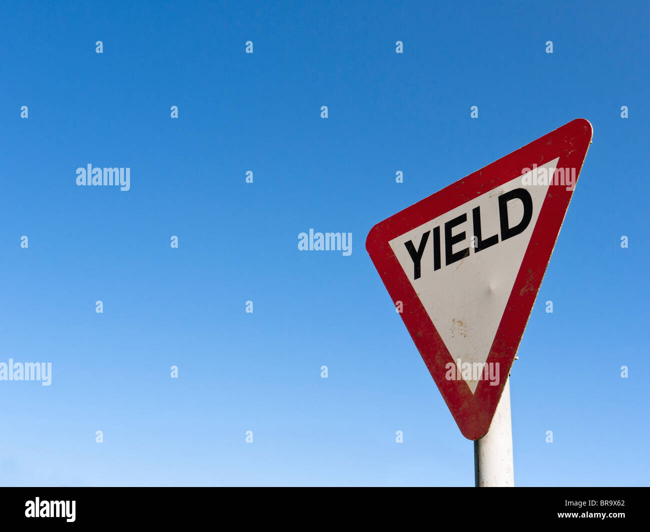 Give Way Sign High Resolution Stock Photography and Images - Alamy