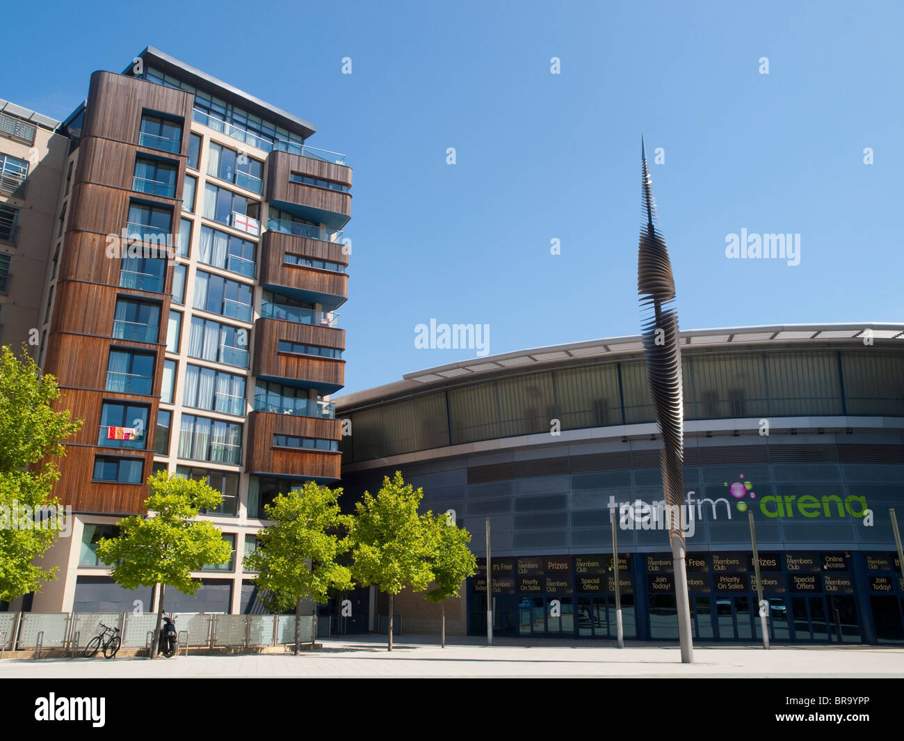Trent FM Arena in Nottingham City, Nottinghamshire England UK Stock ...