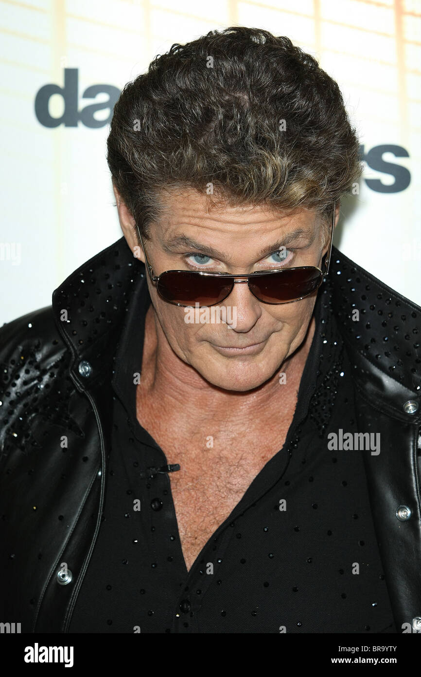 DAVID HASSELHOFF 11TH SEASON OF DANCING WITH THE STARS BACKSTAGE AFTER ...