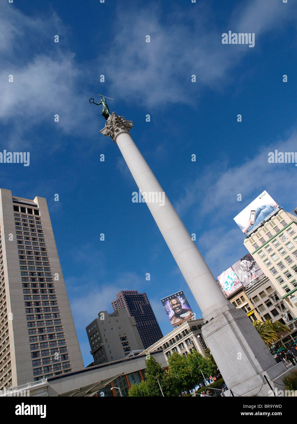 Dewey Monument Union Square San Francisco California USA Stock Photo ...