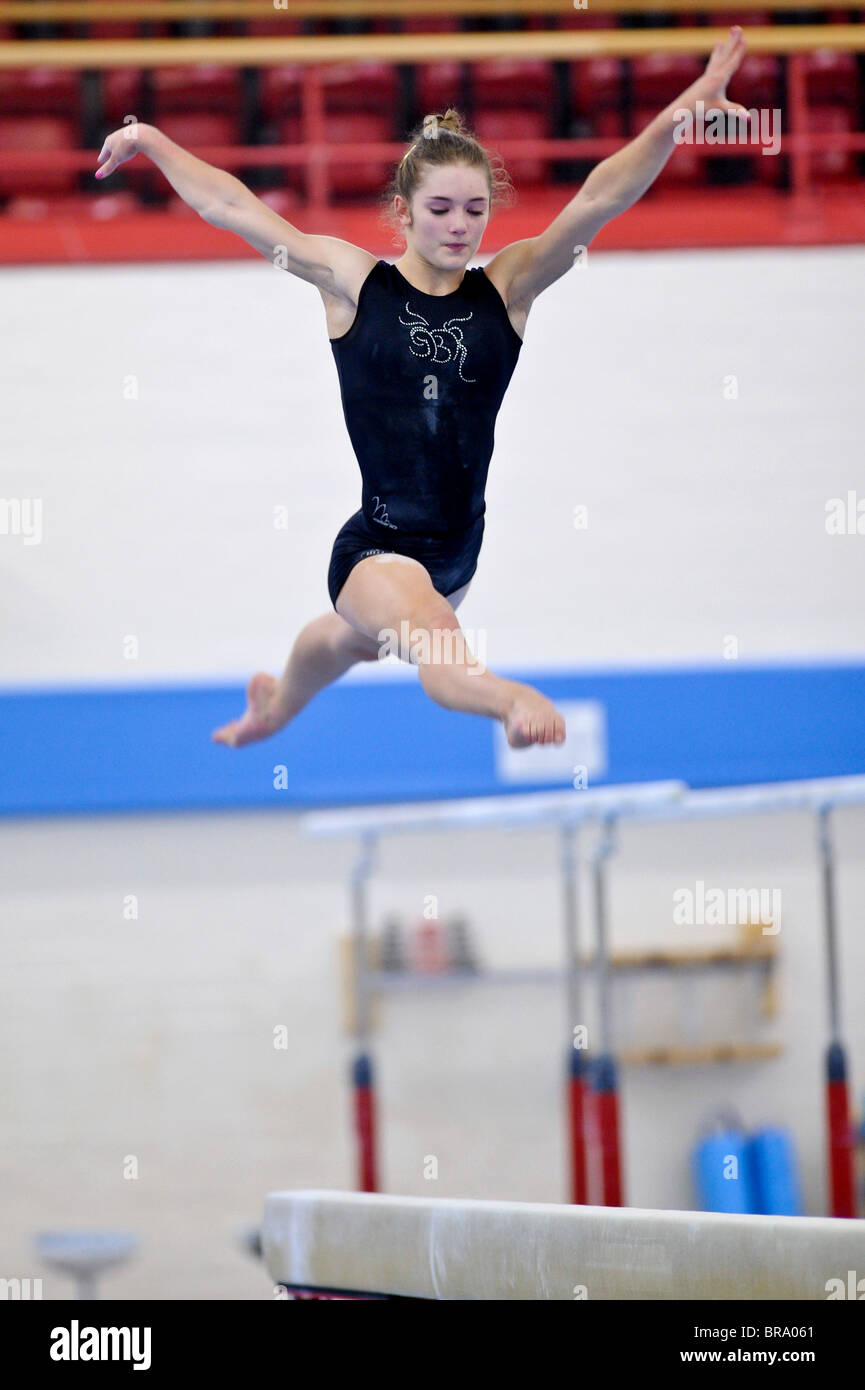21.9.10 British Gymnastics Press Day.Members of the National Squad in ...