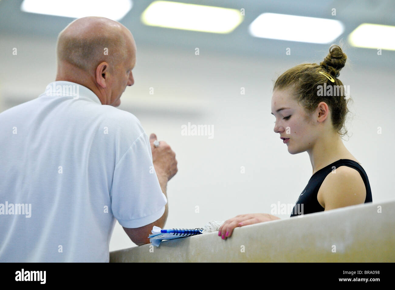 21.9.10 British Gymnastics Press Day.Members of the National Squad in ...