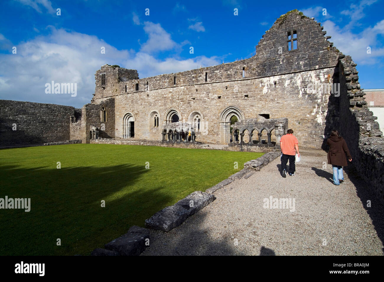 Cong Abbey, On The Border Of Co. Mayo And Co. Galway, Ireland Stock ...