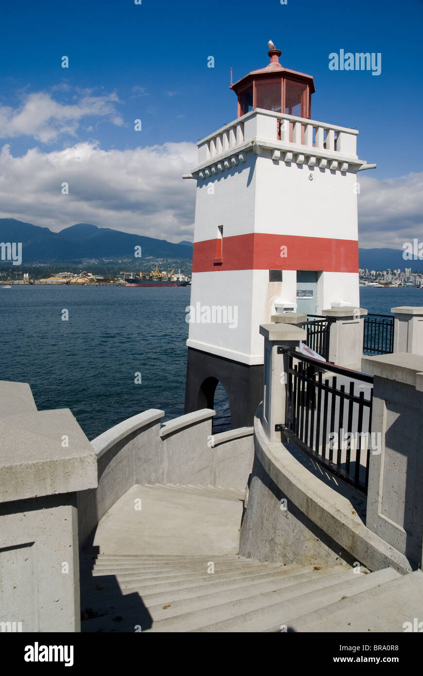 Brockton Point Lighthouse, Stanley Park, Vancouver Stock Photo - Alamy