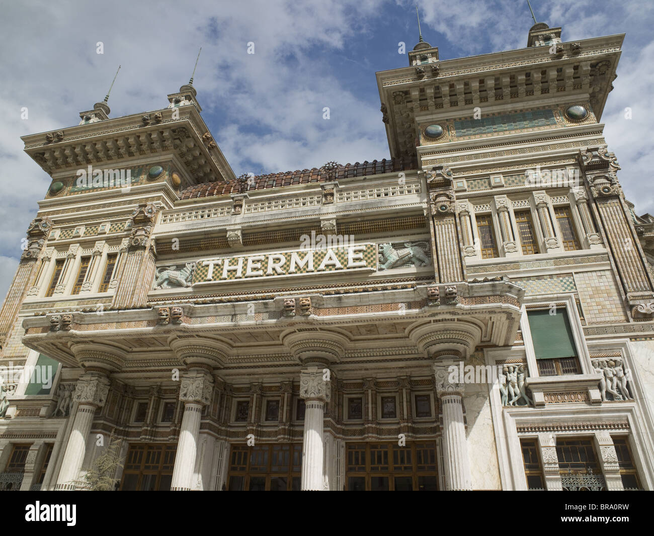 Salsomaggiore, Italy, thermal baths by Art Nouveau architect Ugo Giusti ...
