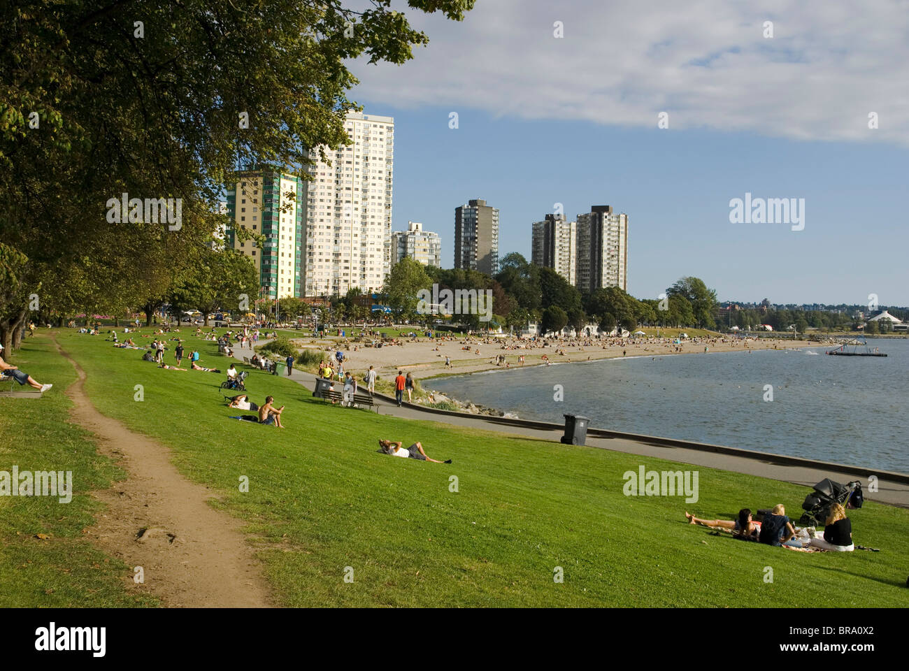 English Bay, Vancouver, British Columbia, Canada Stock Photo - Alamy
