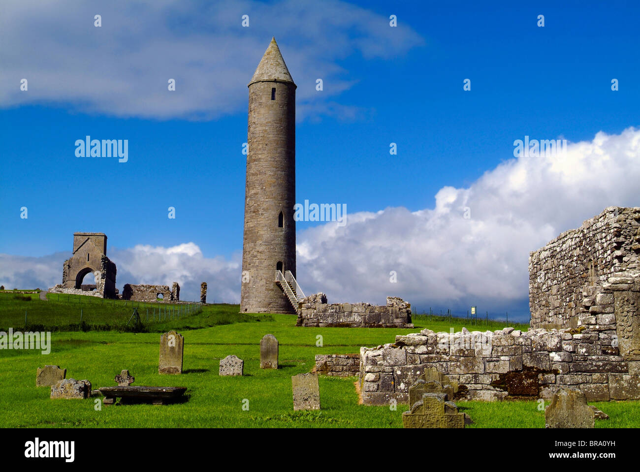 Devenish Monastic Site, Co. Fermanagh Stock Photo - Alamy