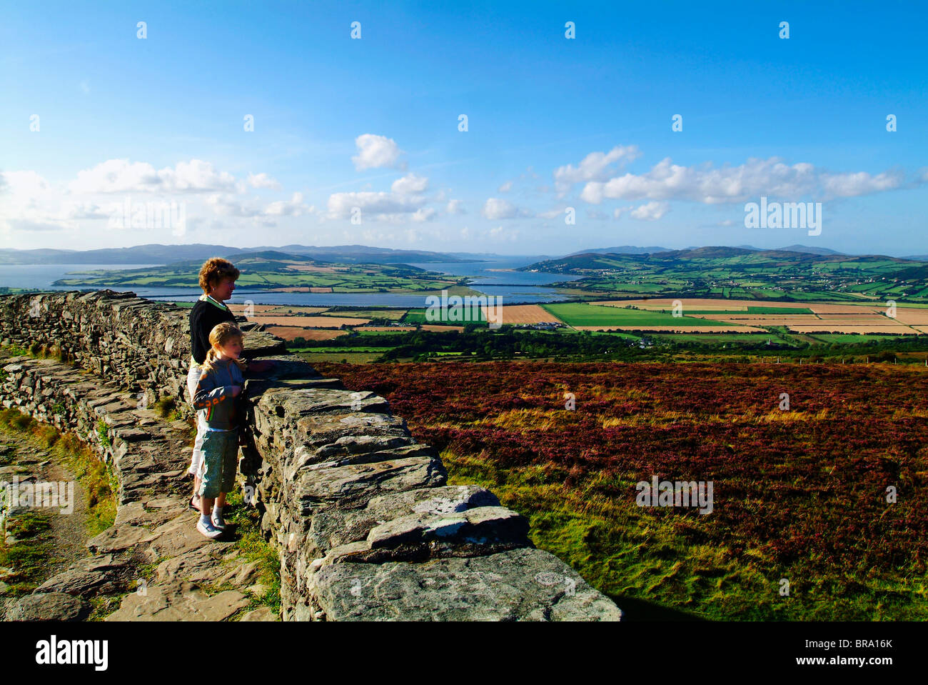 Grianan Of Aileach, Co. Donegal, Ireland Stock Photo - Alamy