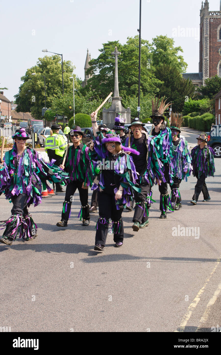 Wicket brood border morris dancers hi-res stock photography and images ...