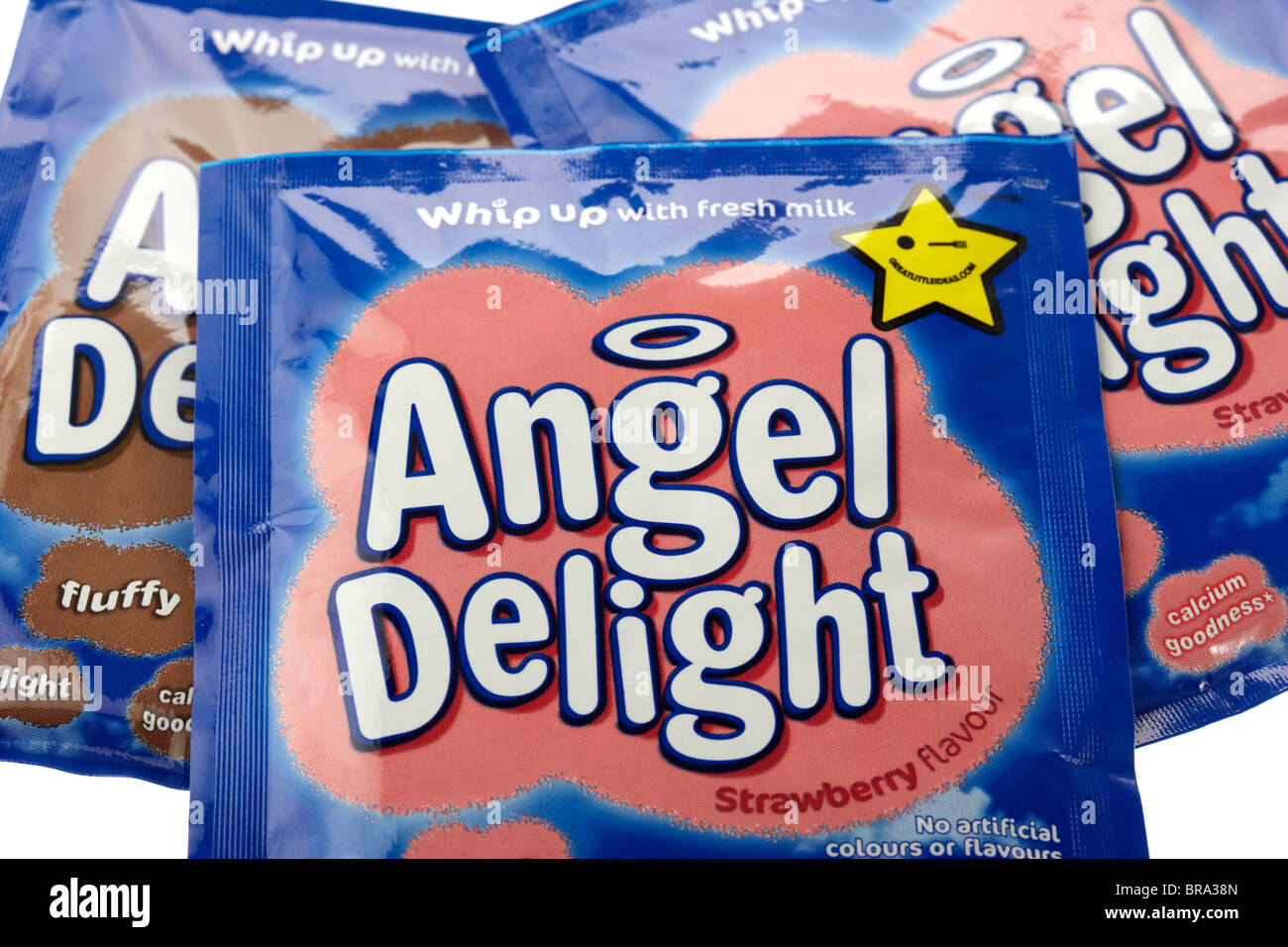 Angel delight strawberry flavour hi-res stock photography and images ...