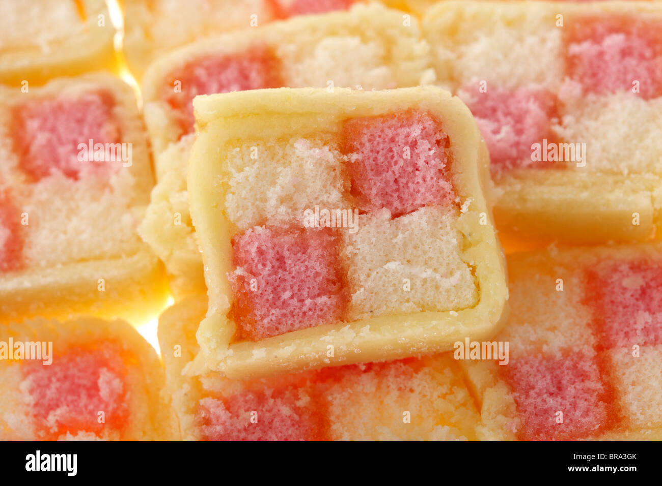 Battenburg mini cakes hi-res stock photography and images - Alamy