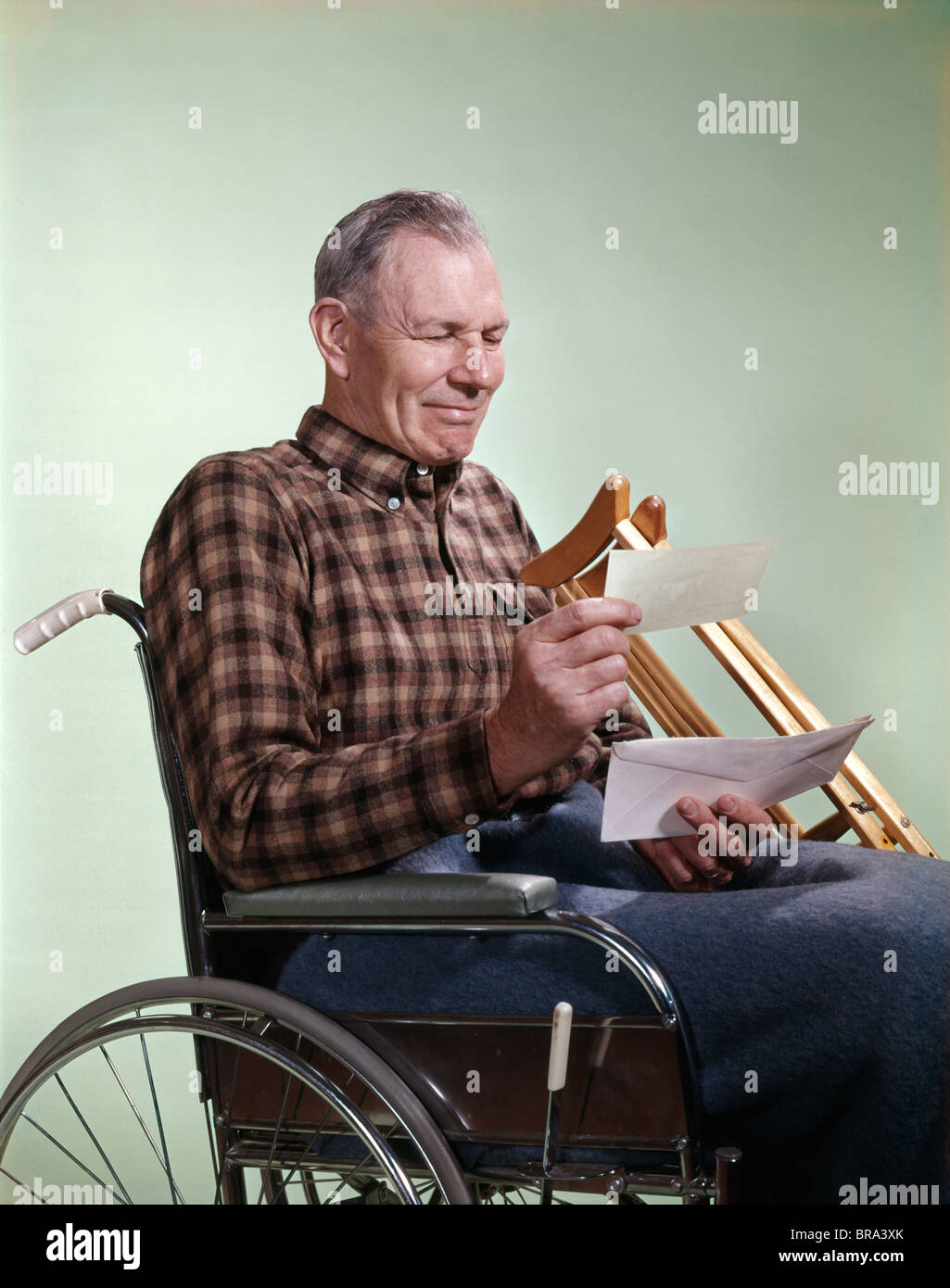 1960s handicapped man hi-res stock photography and images - Alamy