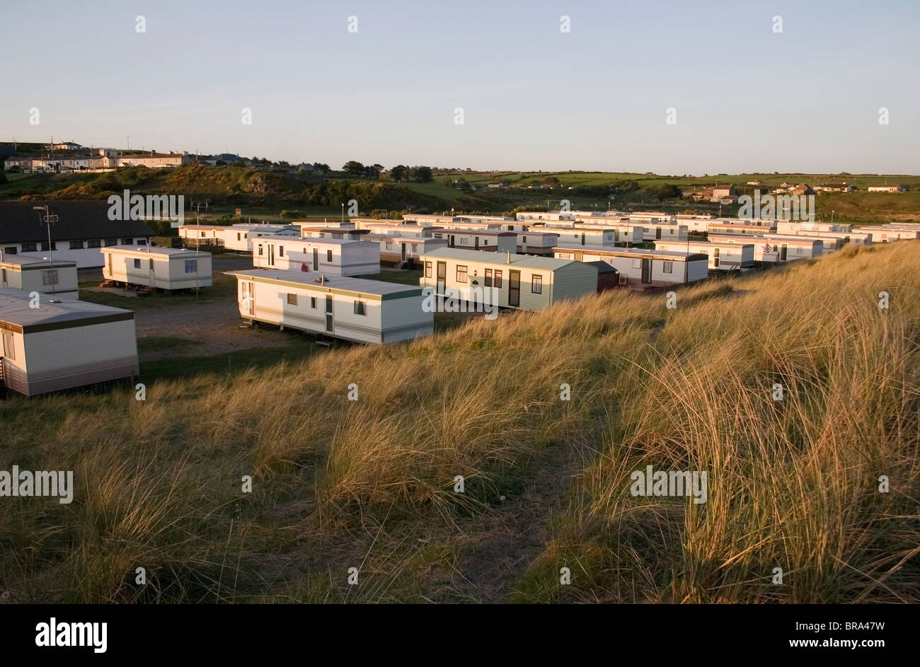 Caravan Park, Bunmahon, Co Waterford, Ireland Stock Photo - Alamy