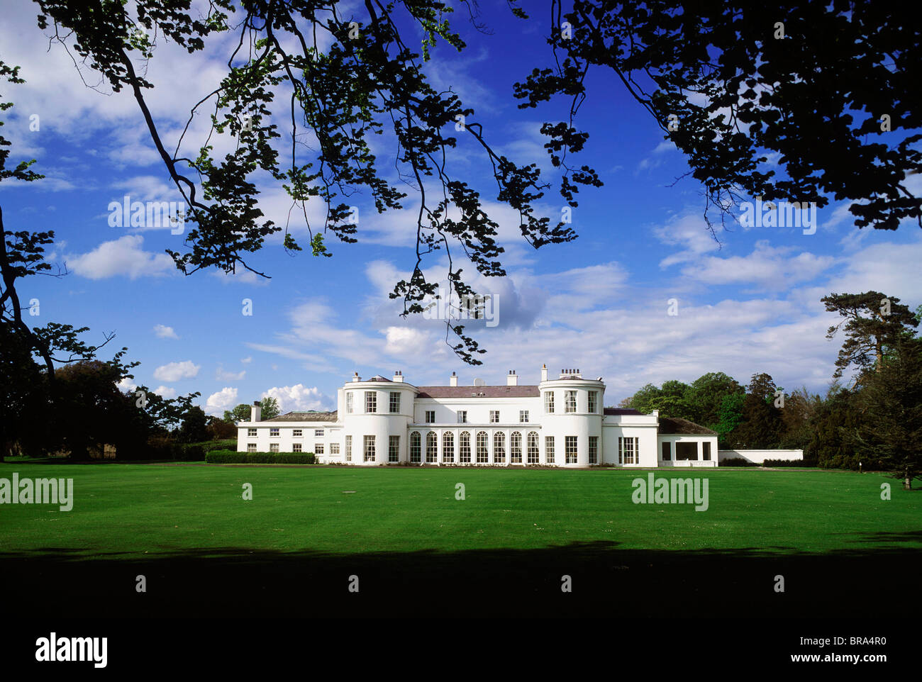 American Ambassador's Residence, Phoenix Park, Dublin, Ireland Stock ...