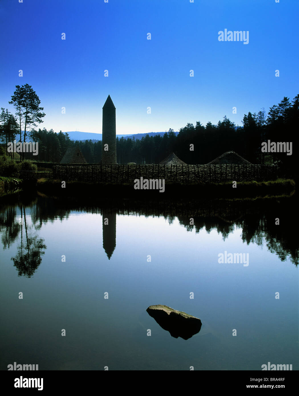 Round Tower, Ulster History Park, Co Tyrone, Ireland Stock Photo - Alamy
