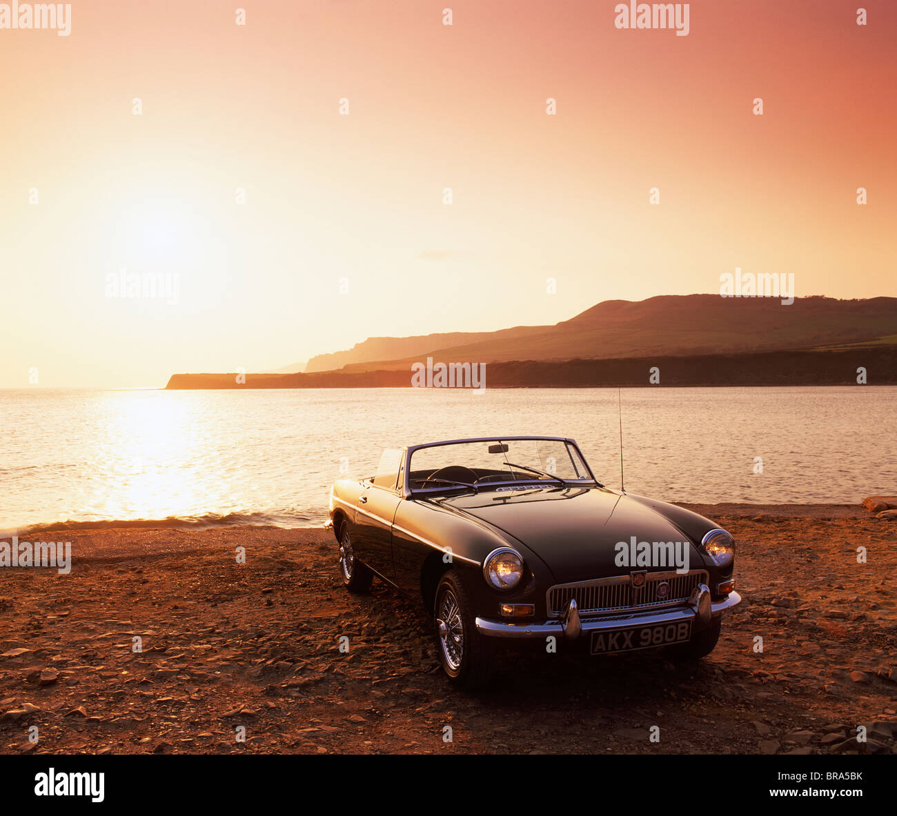 MGB Roadster from 1965 convertible Stock Photo - Alamy