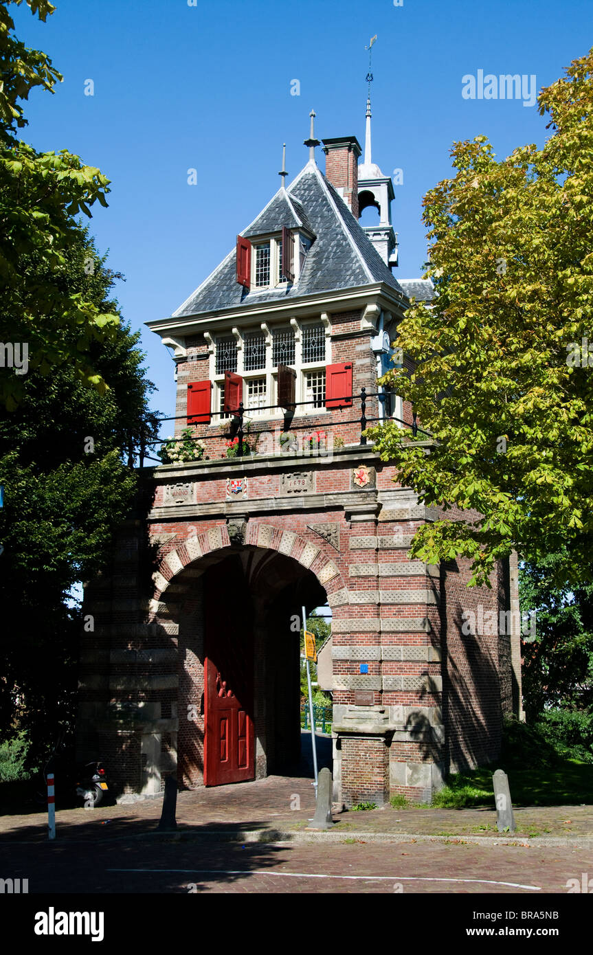 Hoorn netherlands holland historic town city gate Stock Photo - Alamy