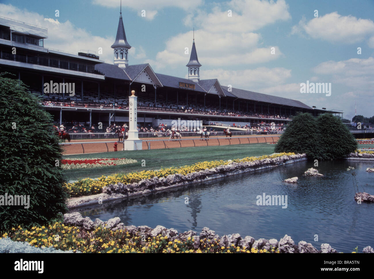 Churchill Downs Horse Race Track Stock Photos & Churchill Downs Horse ...