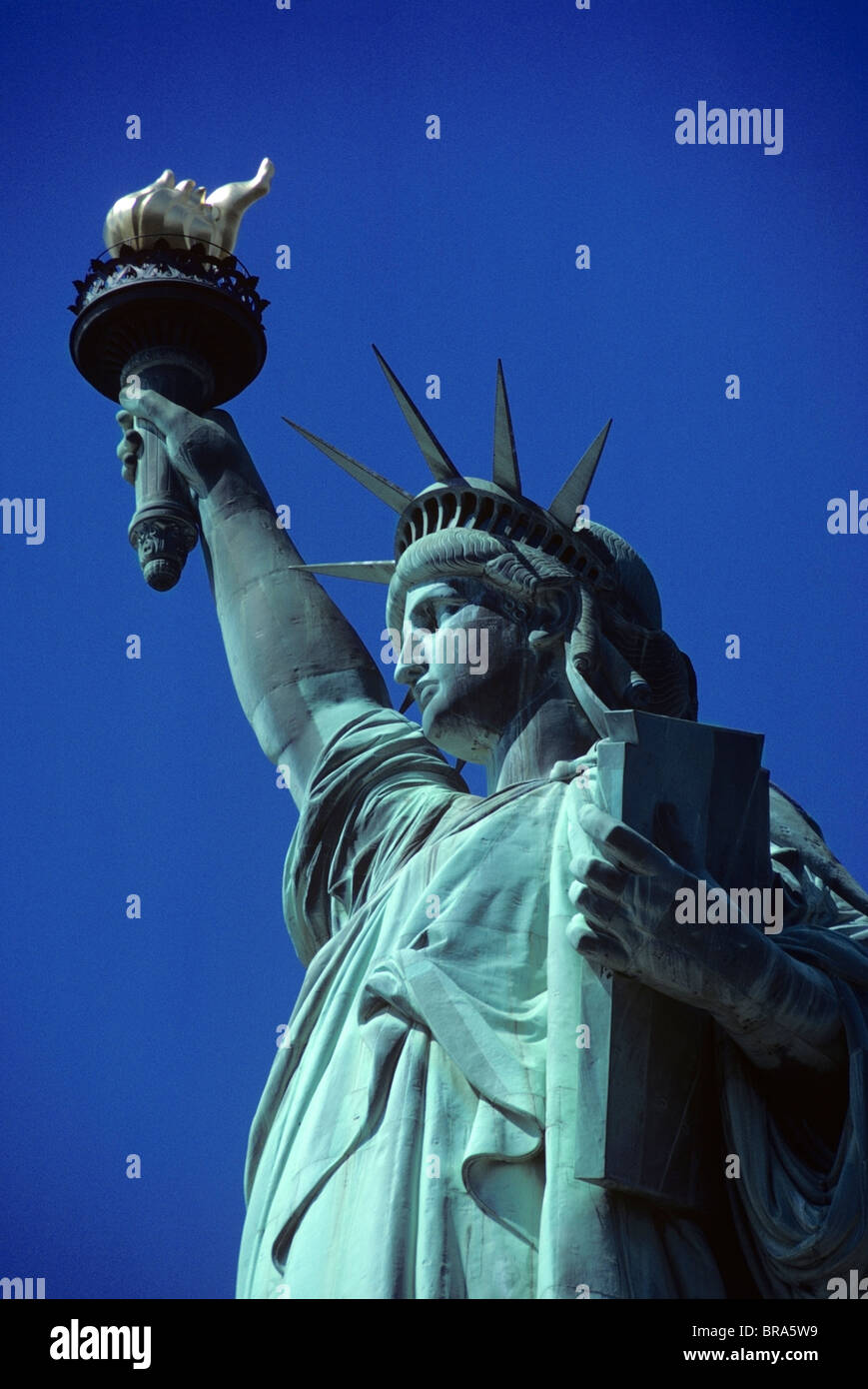 Statue of liberty face profile hi-res stock photography and images - Alamy