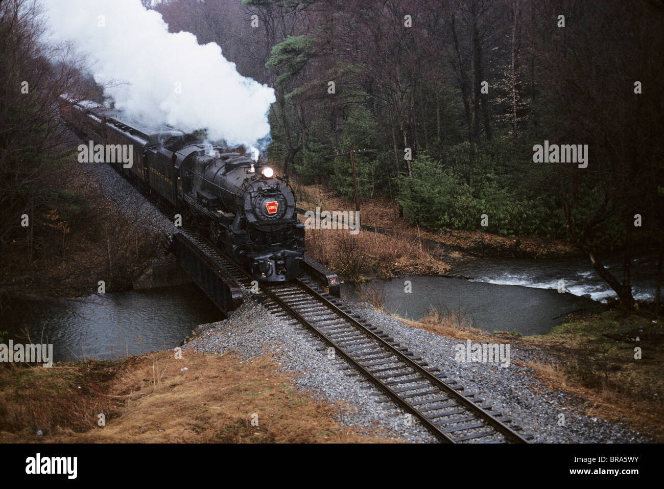 STEAM LOCOMOTIVE #1361 K-4 MODEL CENTRE COUNTY PENNSYLVANIA Stock Photo ...