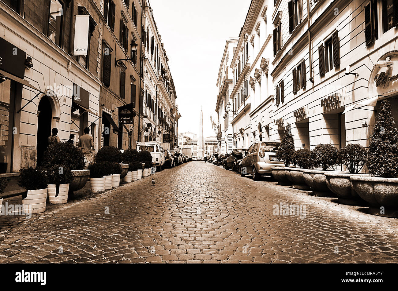 Rome cobbles hi-res stock photography and images - Alamy