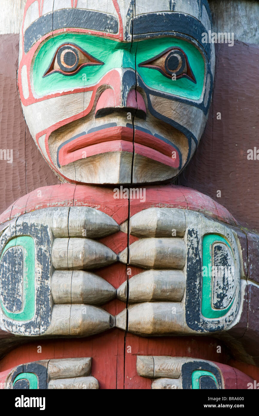 Totem pole at the Royal BC Museum in Victoria British Columbia Canada ...