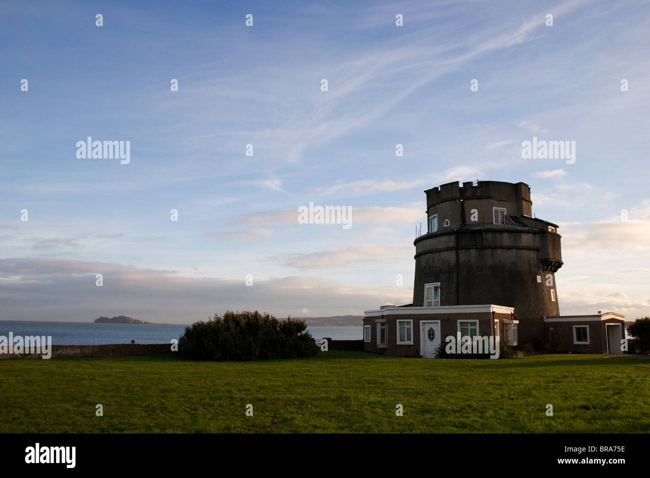 Martello Tower, Ireland; Tower Near The Water Stock Photo - Alamy