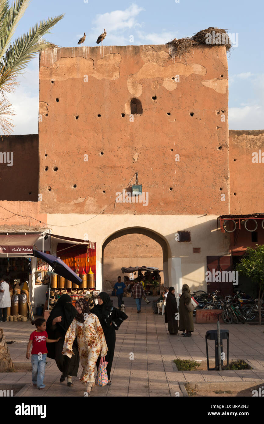Morocco, marrakech, medina gate hi-res stock photography and images - Alamy