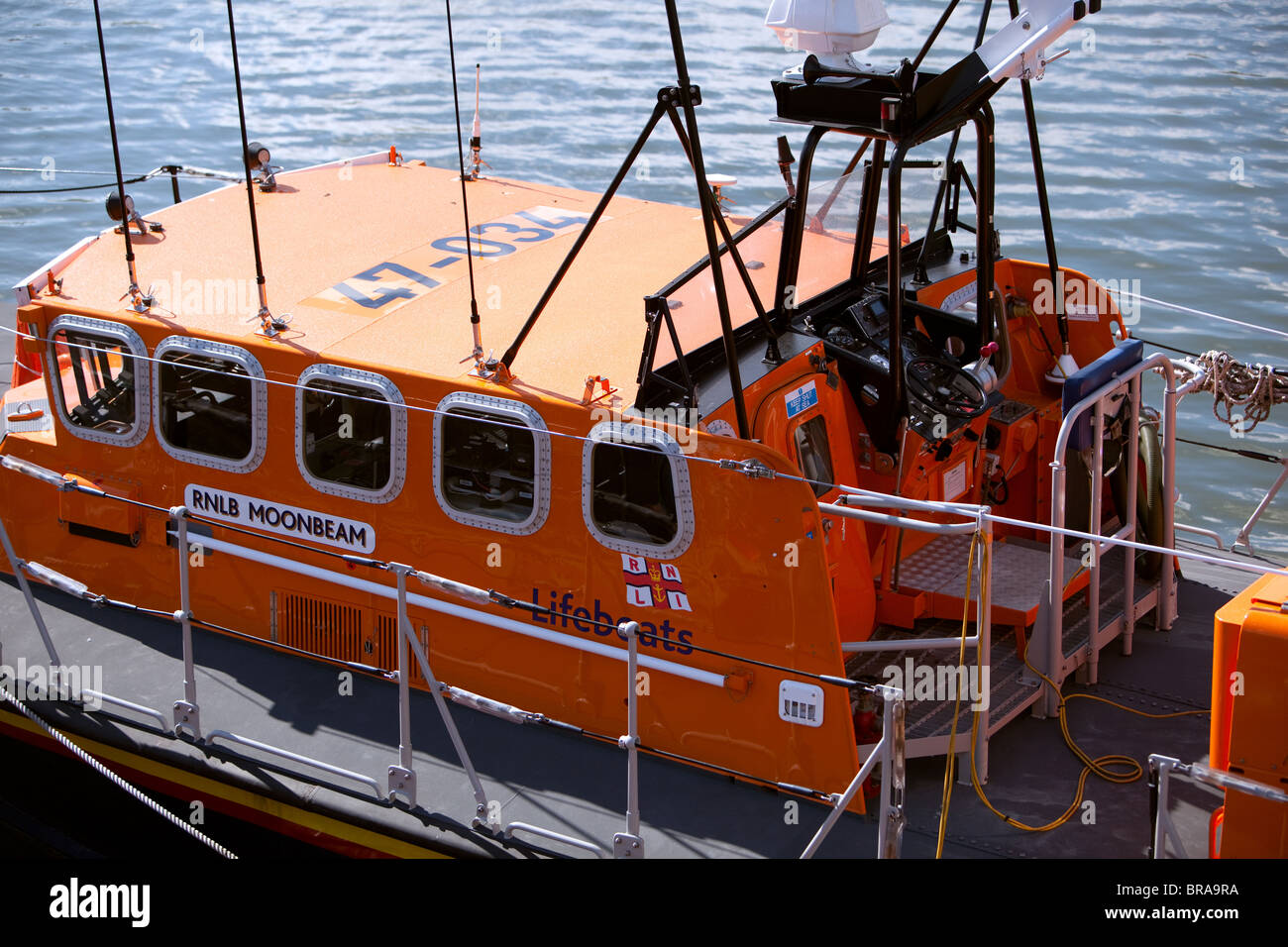 Modern Lifeboat berthed at Montrose Harbour Scotland. "Moonbeam" Tyne ...