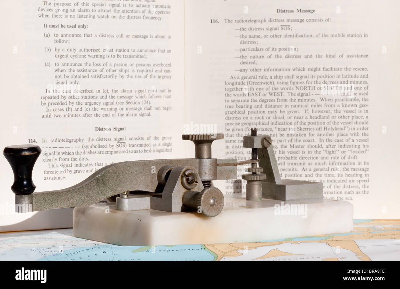 Morse code key hi-res stock photography and images - Alamy