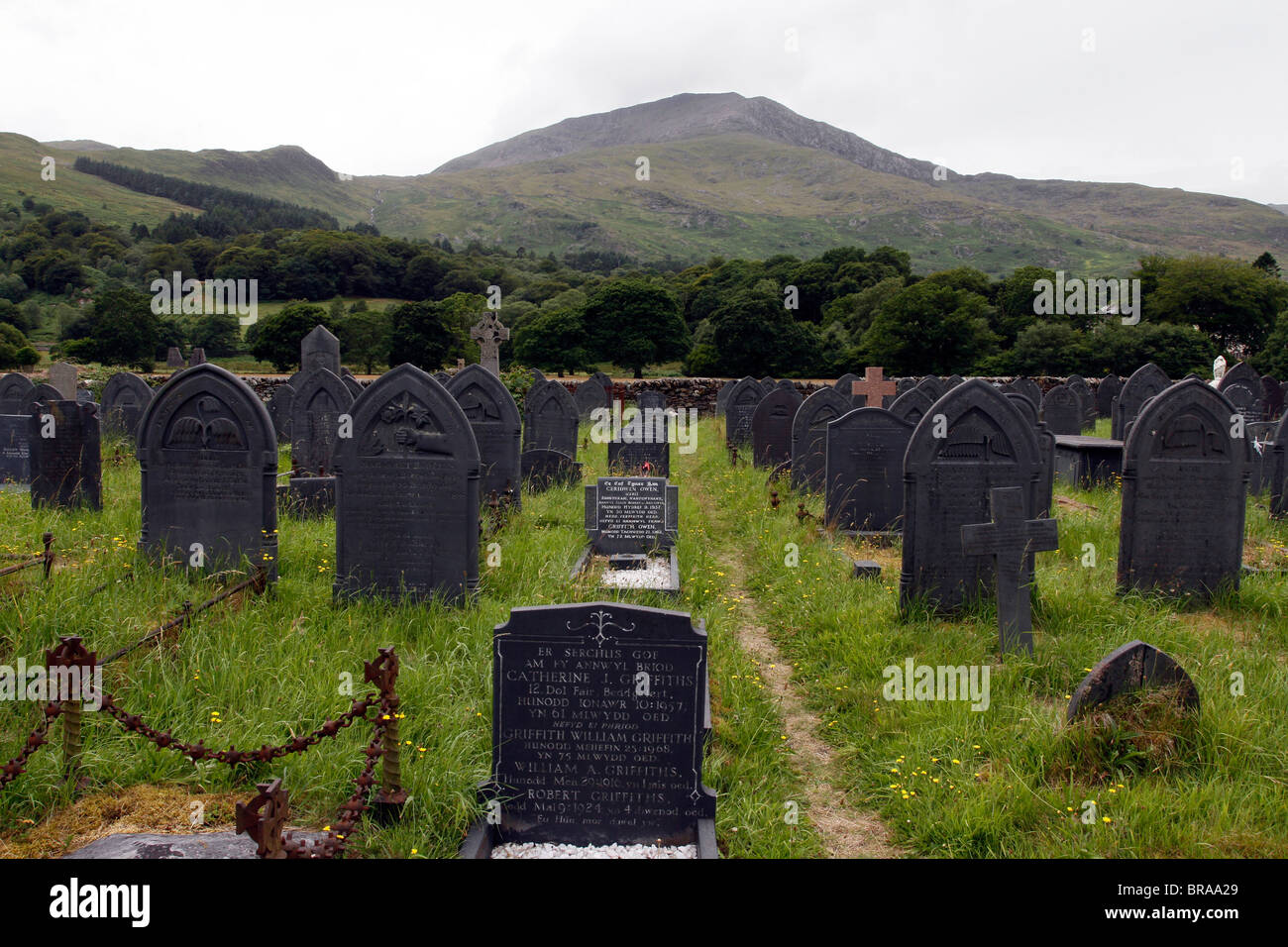 Welsh graveyard hi-res stock photography and images - Alamy
