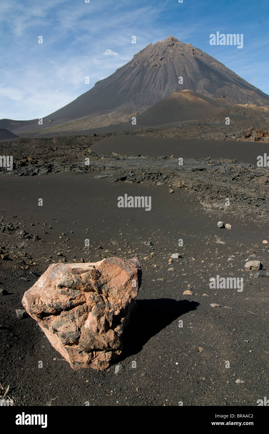 Volcano on Fogo, Cape Verde Islands, Africa Stock Photo - Alamy