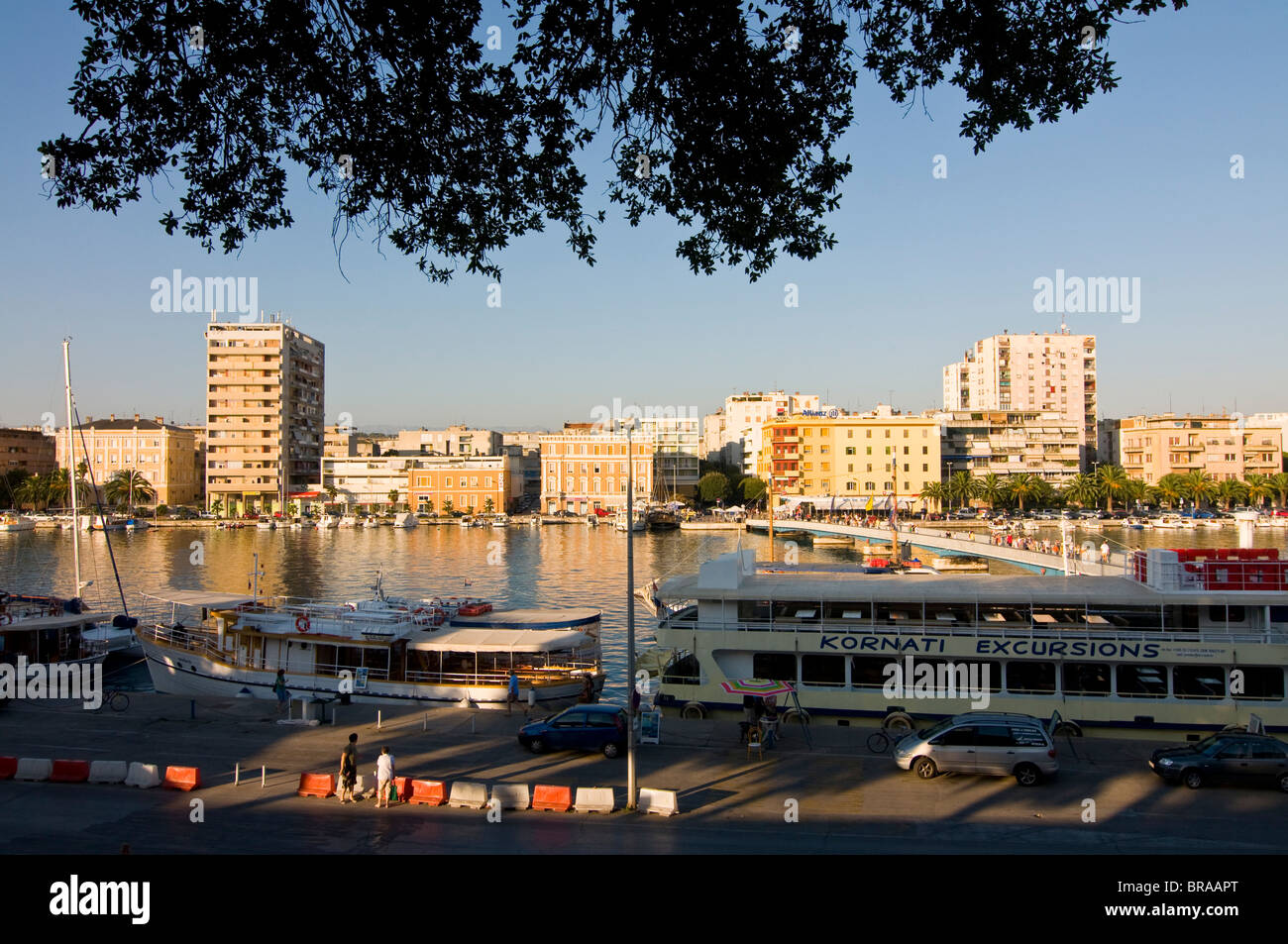 View of the city skyline of Zardar, Croatia, Europe Stock Photo - Alamy