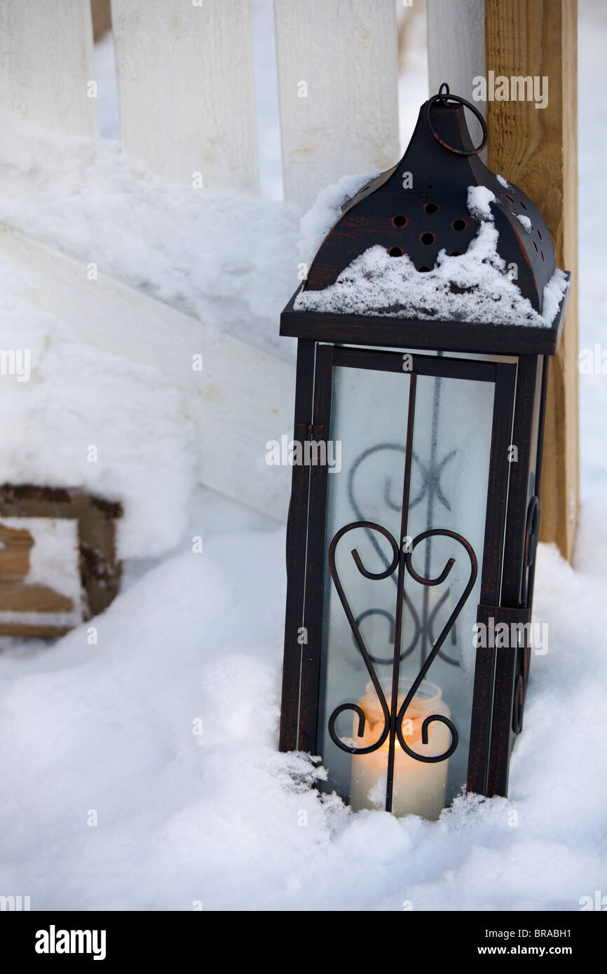 Lantern, Finland, Scandinavia, Europe Stock Photo - Alamy