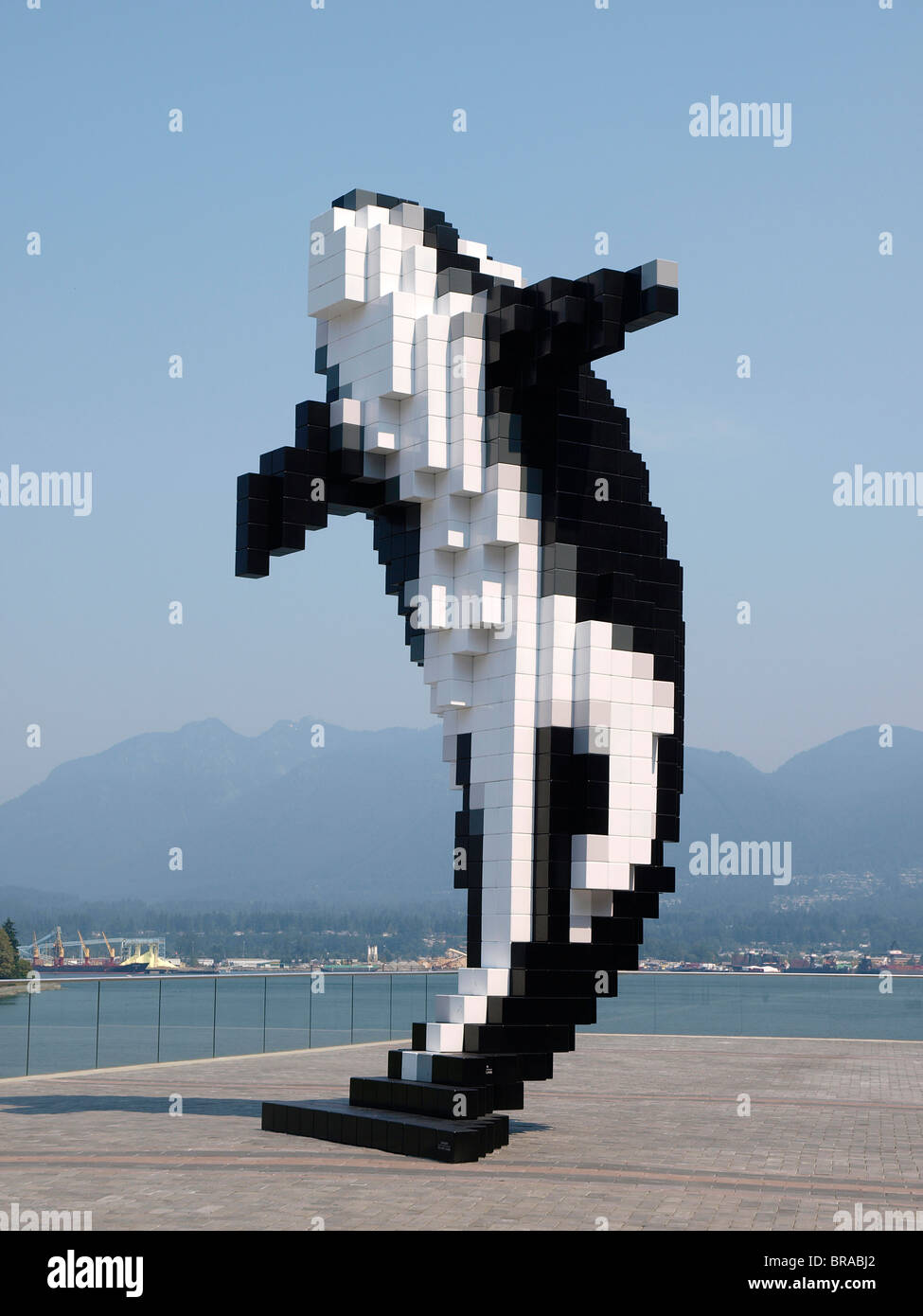 Digital Orca, by Douglas Coupland at the Vancouver Convention Centre BC ...