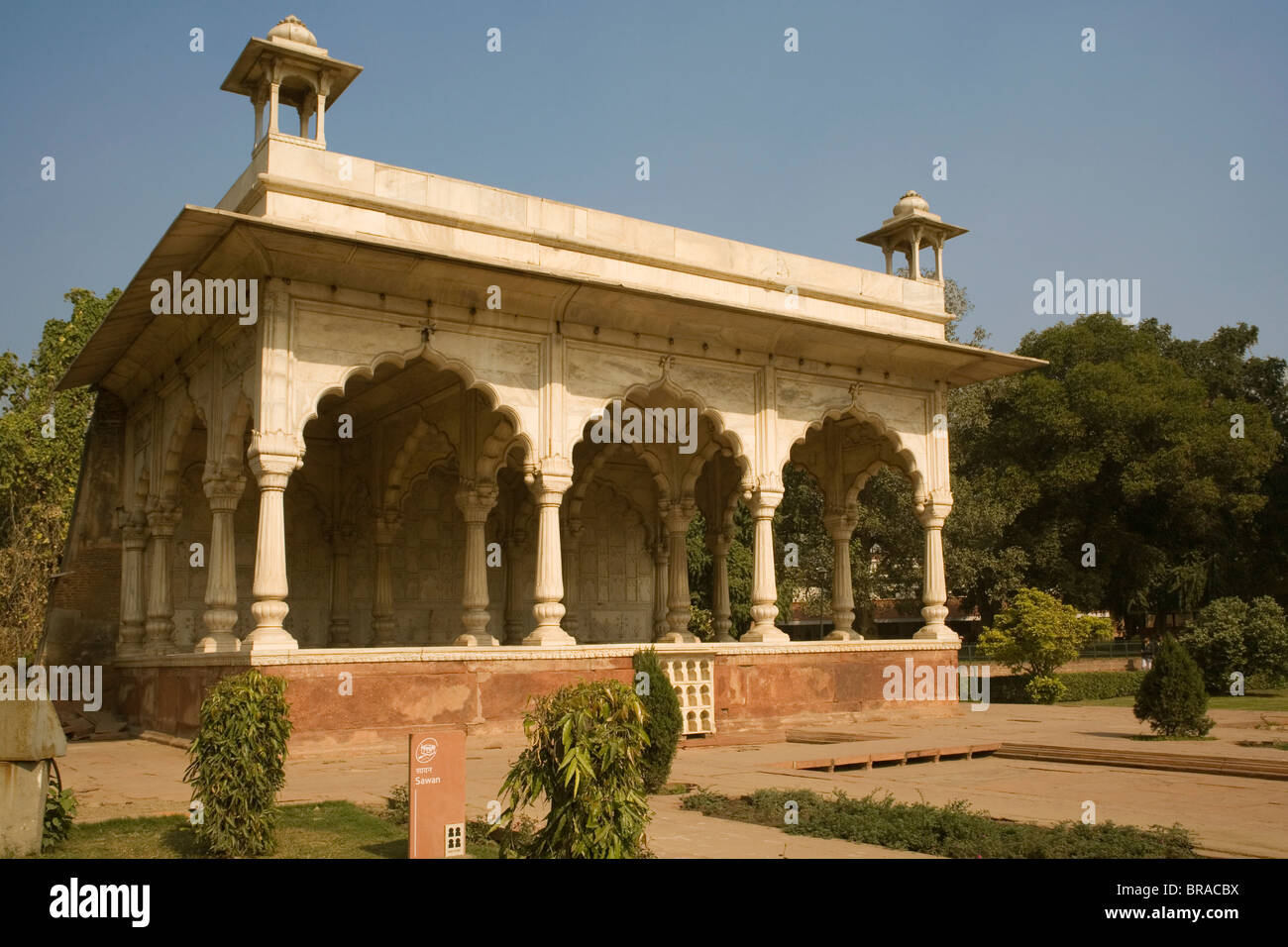 Sawan Pavilion, Red Fort, Delhi, UNESCO World Heritage Site, India ...