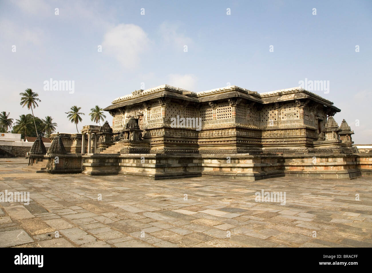 The Hoysala style Chennakeshava Temple at Belur, Karnataka, India, Asia ...