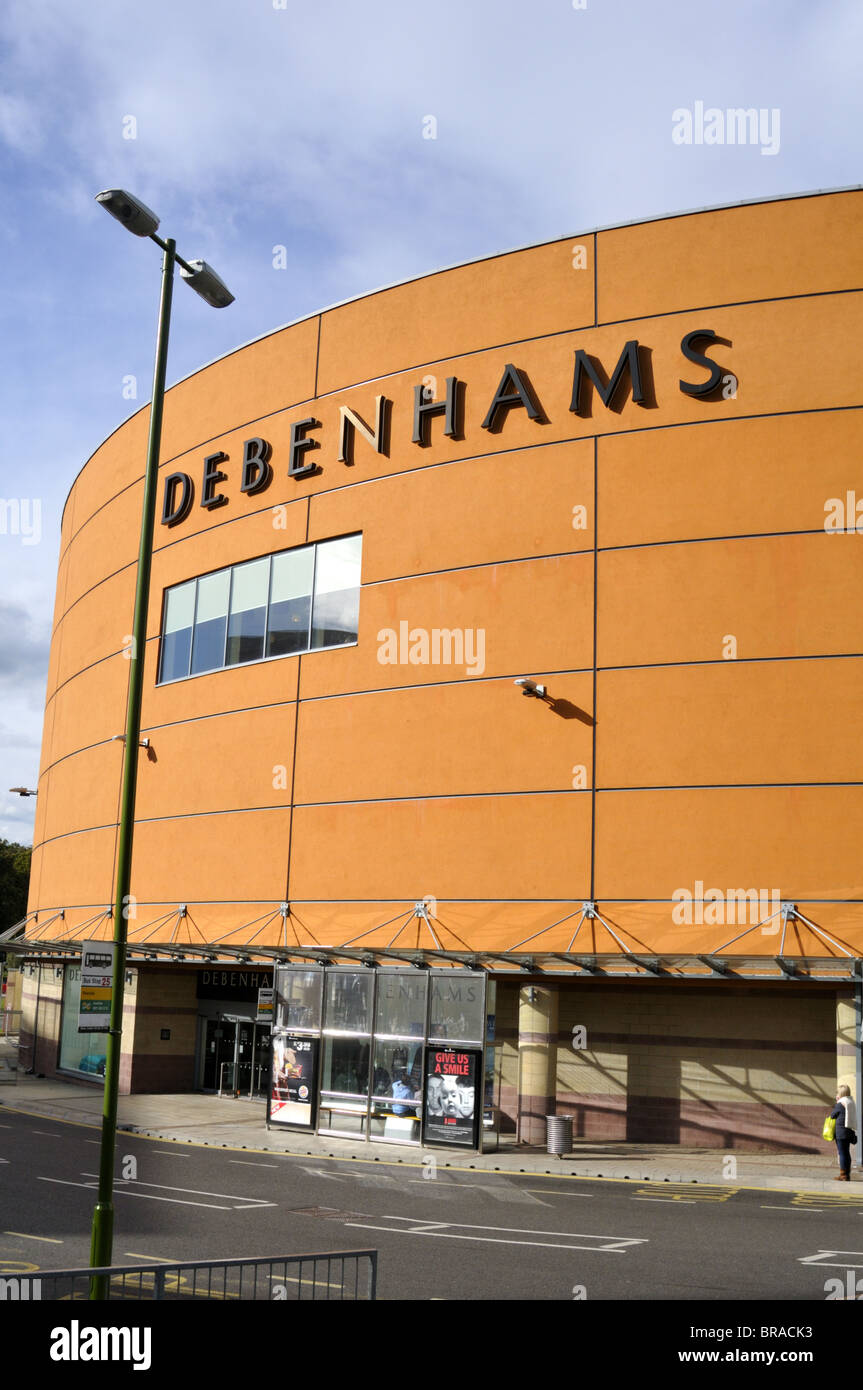 Debenhams department store at Riverside shopping precinct at Hemel ...