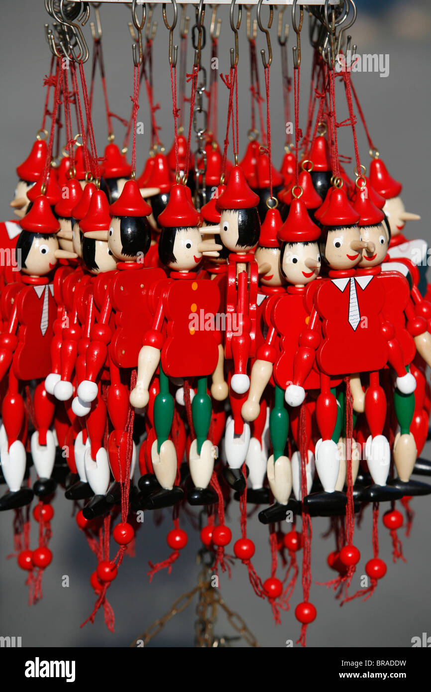 Pinocchio puppets, Florence, Tuscany, Italy, Europe Stock Photo - Alamy