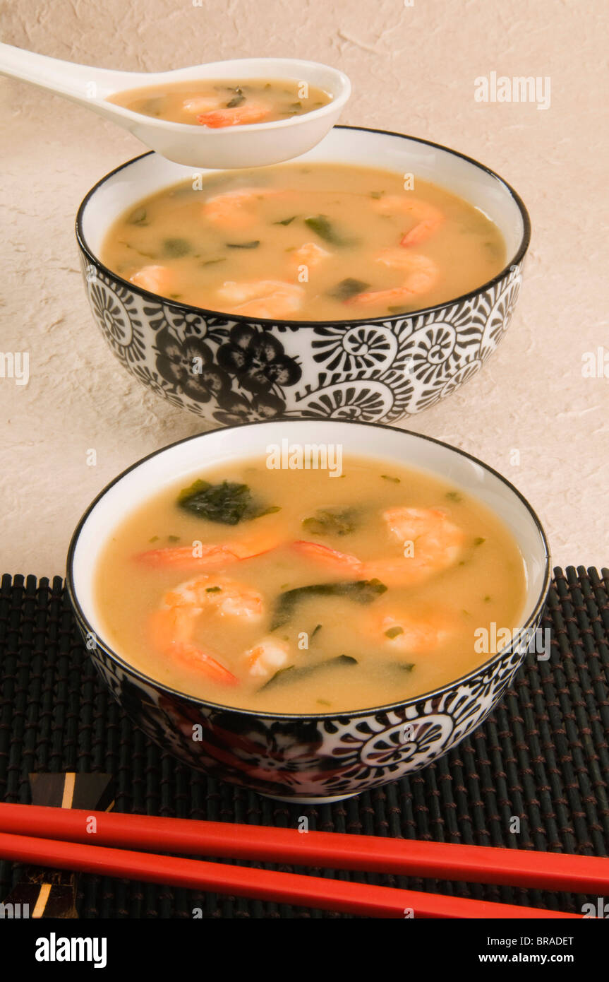 Misoshiru soup, Japan, Asia Stock Photo - Alamy