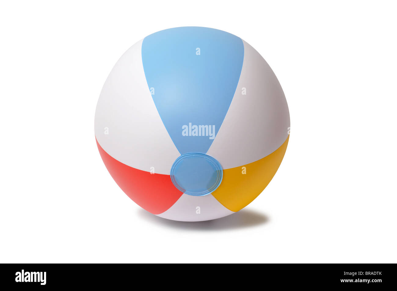 Colourful inflatable beach ball hi-res stock photography and images - Alamy