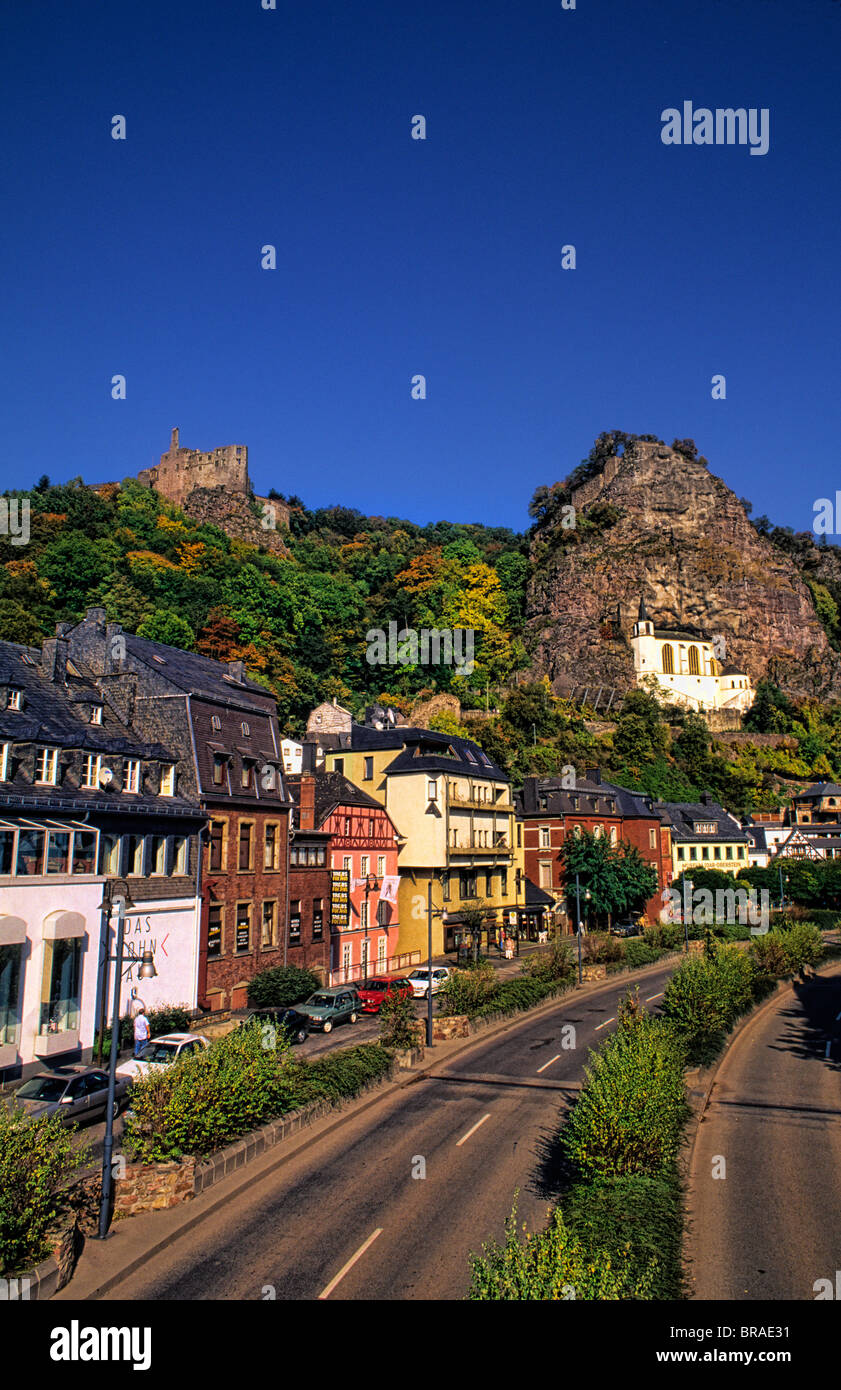 Life in Germany in Idar Oberstein the fall colors and the Church in the ...