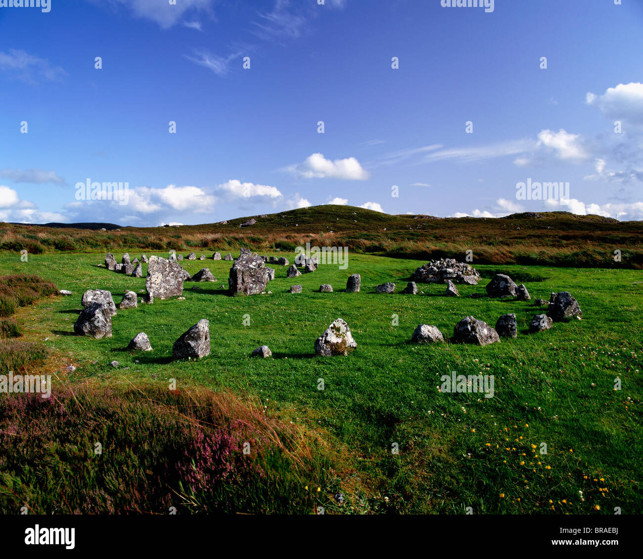 Beaghmore Stone Circles, Co. Tyrone, Ireland Stock Photo - Alamy