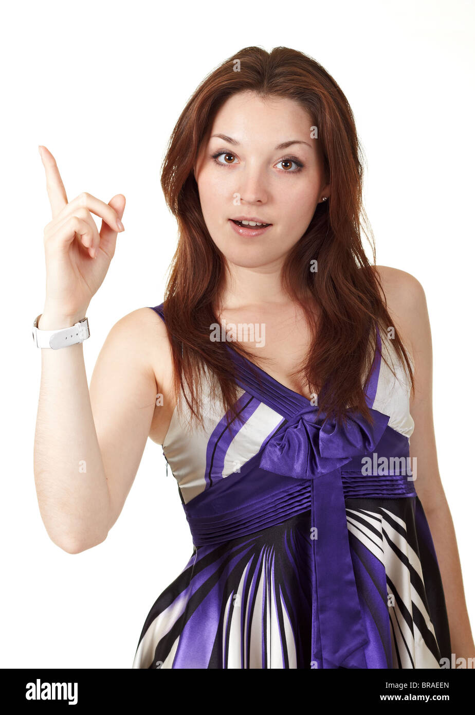 Female having an idea Stock Photo - Alamy Female having an idea Stock Photo - Alamy