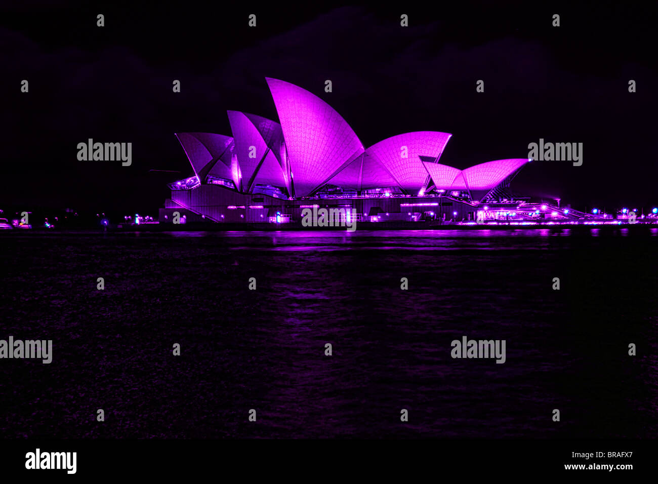 Famous Sydney Opera House color in Australia Stock Photo - Alamy
