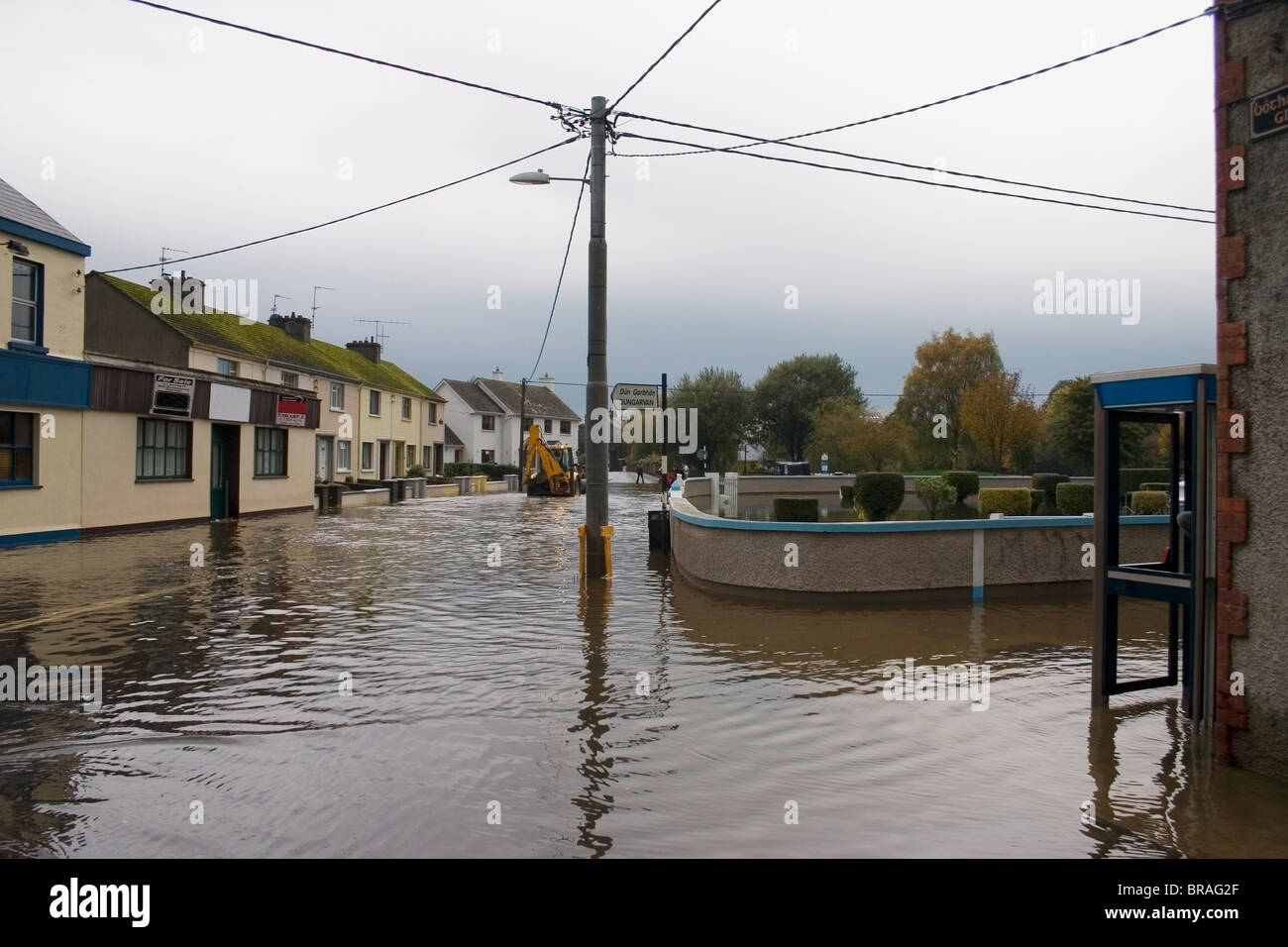 River Suir, Clonmel, Co Tipperary, Ireland; Flooded Town Stock Photo ...